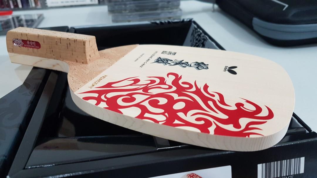 Butterfly Ryu Seung Min Gmax Table Tennis Racket, Sports Equipment ...