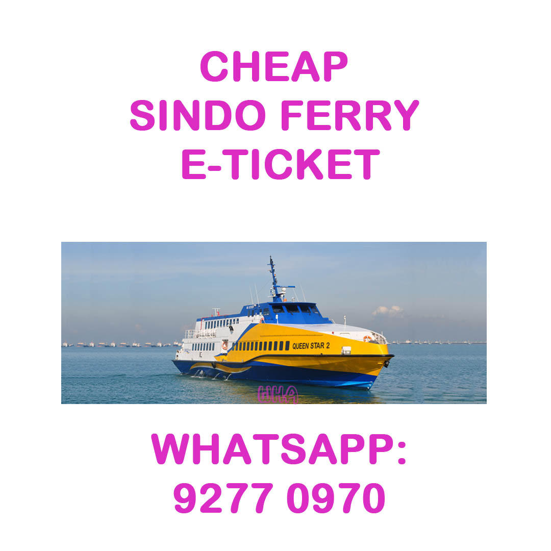 CHEAP Sindo Ferry E-tickets For Indonesian Passport, Tickets & Vouchers ...