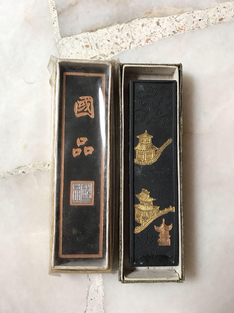 Chinese calligraphy ink stick, Hobbies & Toys, Stationery & Craft, Art ...
