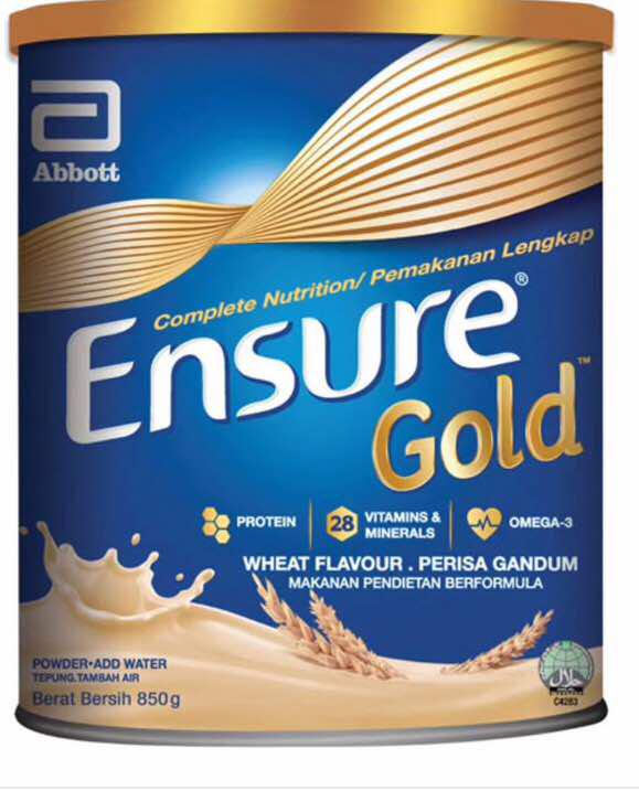 Ensure Gold Wheat -850g, Health & Nutrition, Health Supplements, Health ...