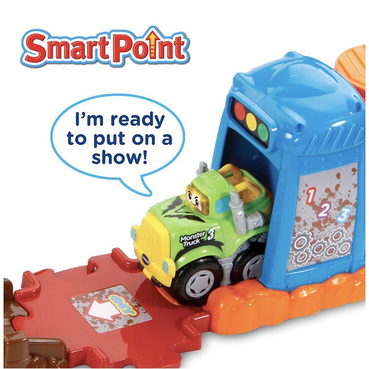 (In-Stock) VTech Go! Go! Smart Wheels Press & Race Monster Truck Rally (Brand New), Hobbies ...