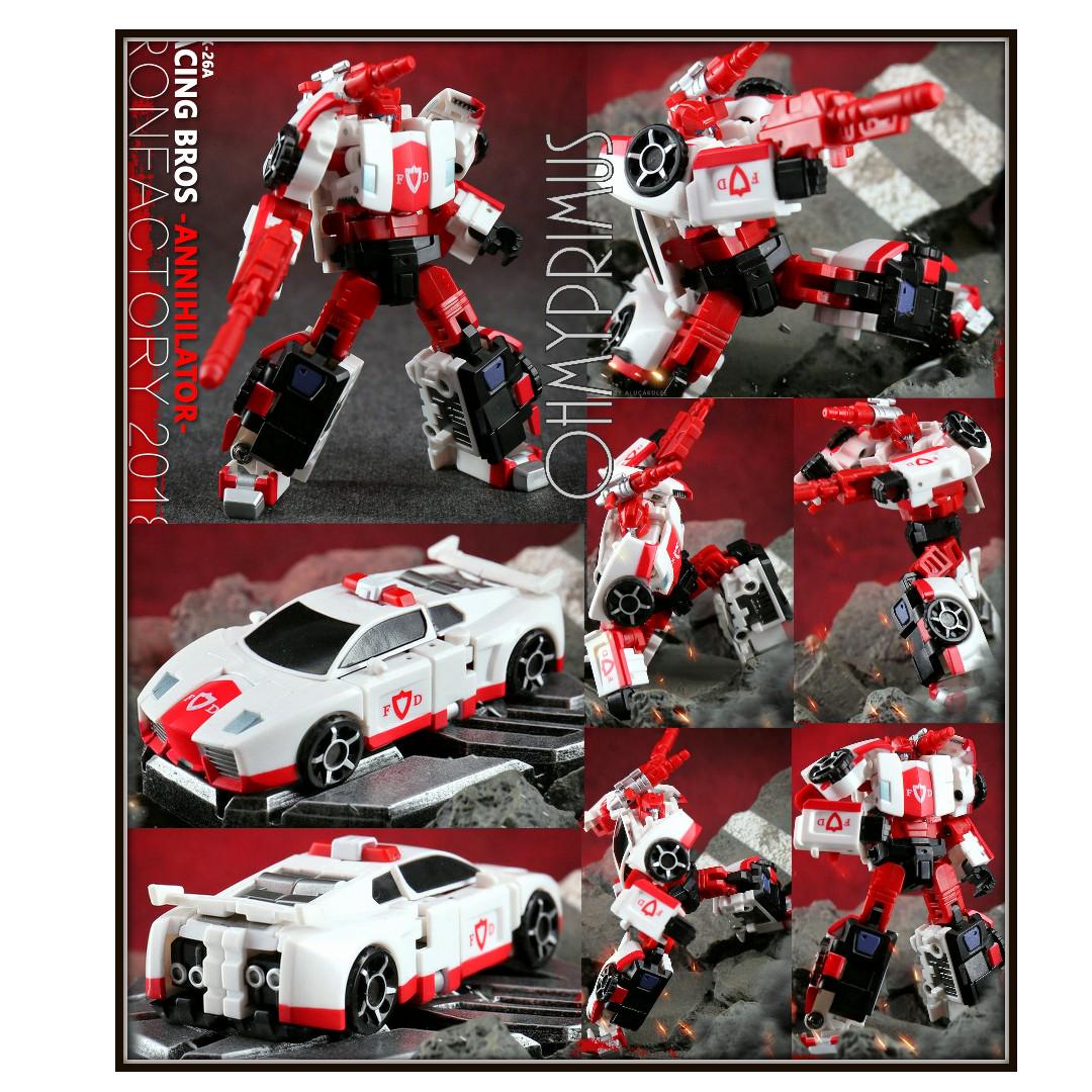 Iron Factory IF EX26A EX-26A Racing Bros - Annihilator - Transformers ...