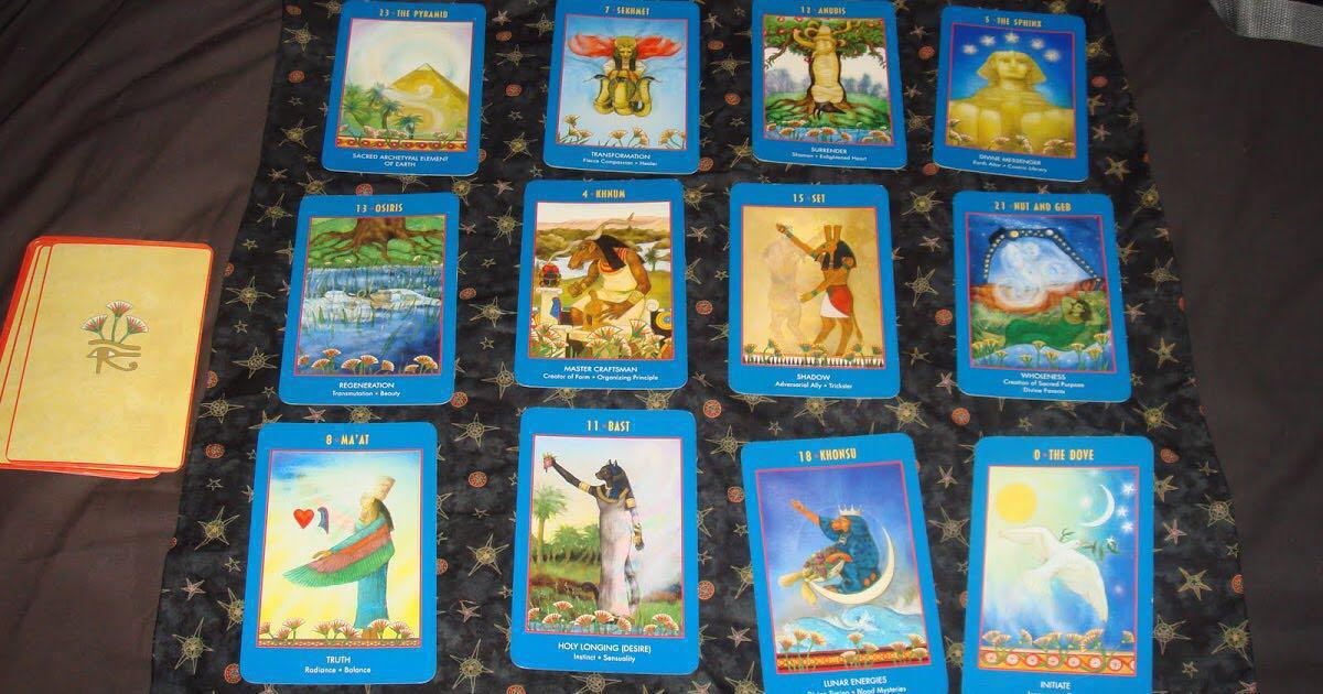 (Large) Anubis Oracle Cards, Hobbies & Toys, Memorabilia & Collectibles ...