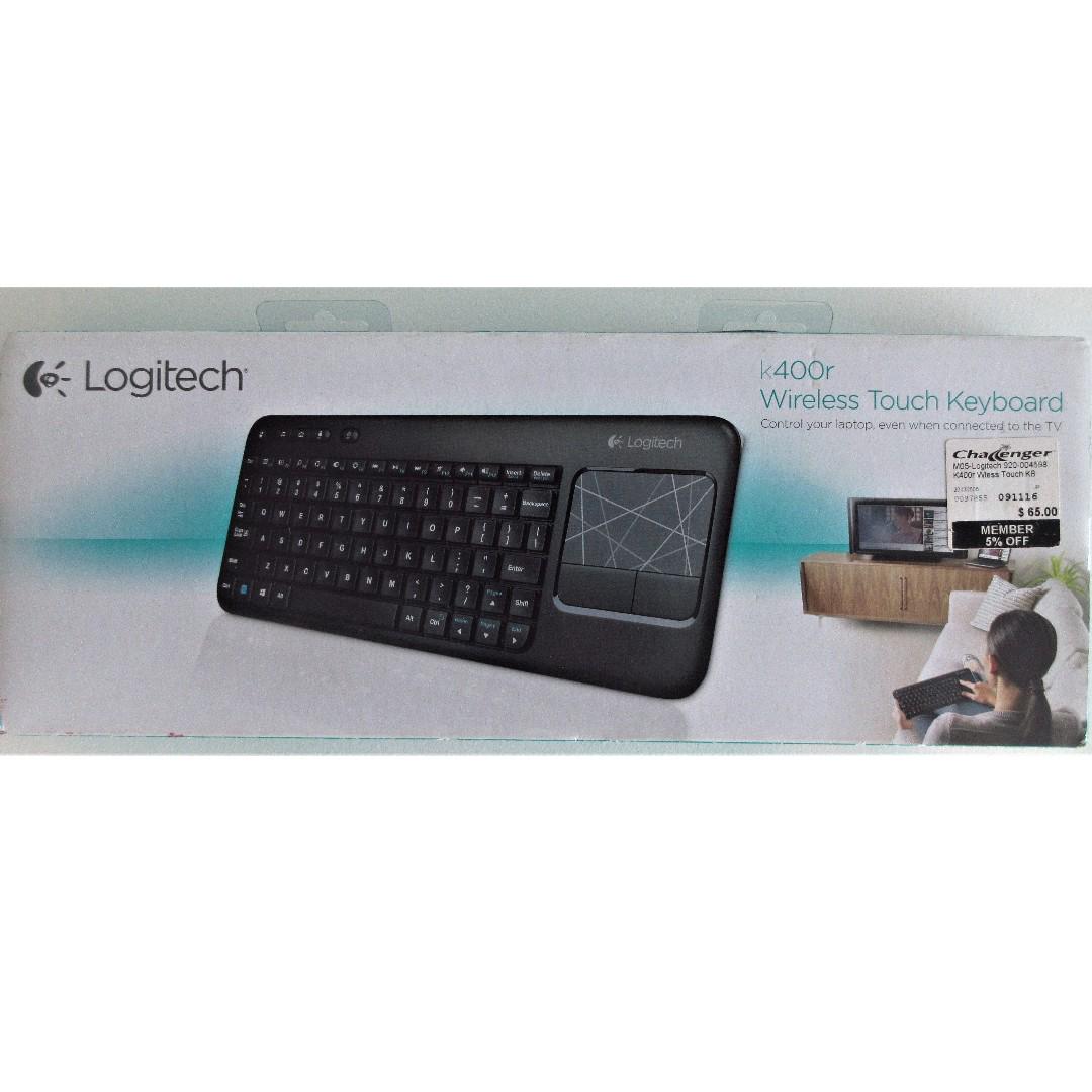 Logitech K400r Wireless Touch Keyboard Computers And Tech Parts And Accessories Computer Keyboard