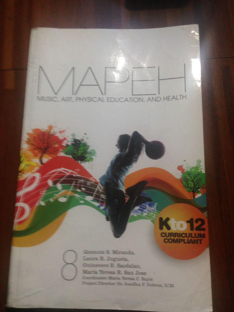 MAPEH today's Learner Grade 8, Hobbies & Toys, Books & Magazines, Textbooks on Carousell