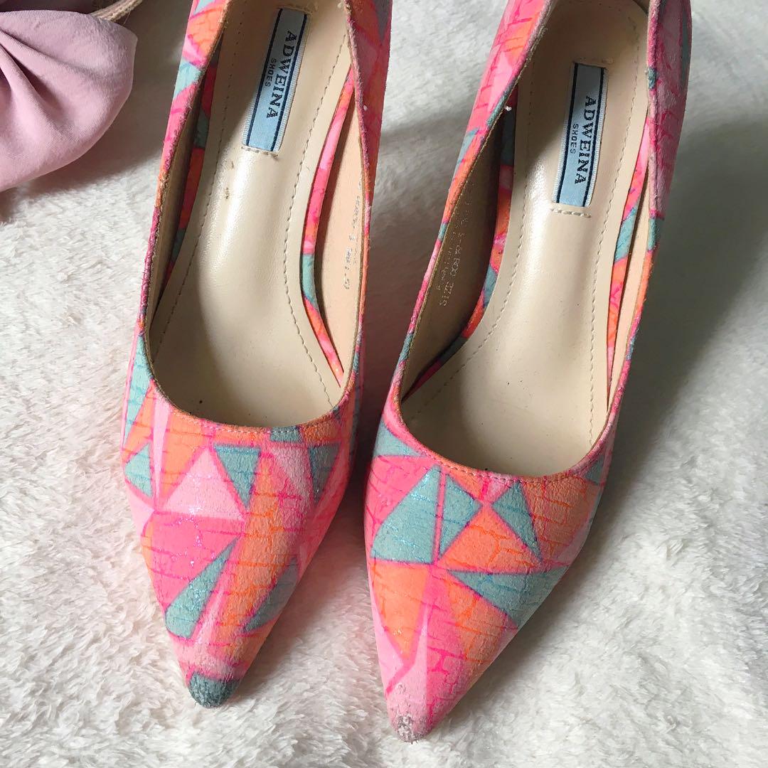 Pastel Color Stilettos, Women's Fashion, Footwear, Flats & Sandals on ...