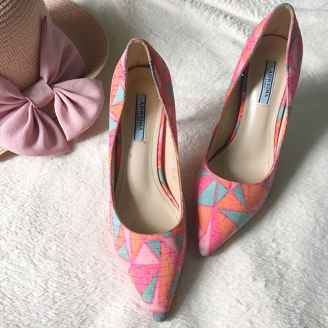 Pastel Color Stilettos, Women's Fashion, Footwear, Flats & Sandals on ...