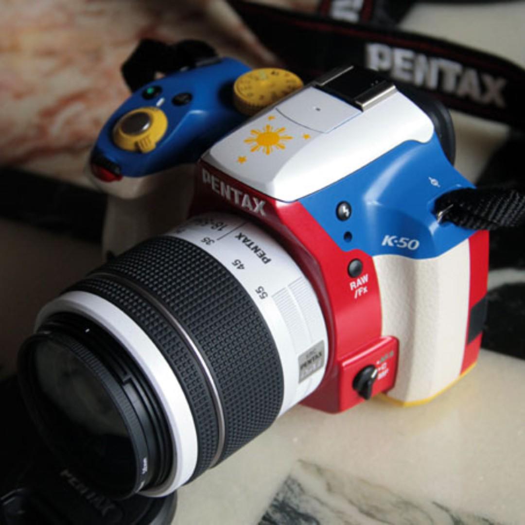 pentax K-50 weatherproof DSLR camera Philippine flag edition ...