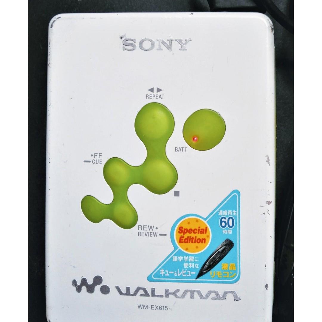 SONY WALKMAN GROOVE CASSETTE PLAYER WM-615.. Super Sound. Working Great., Audio, Portable Music ...