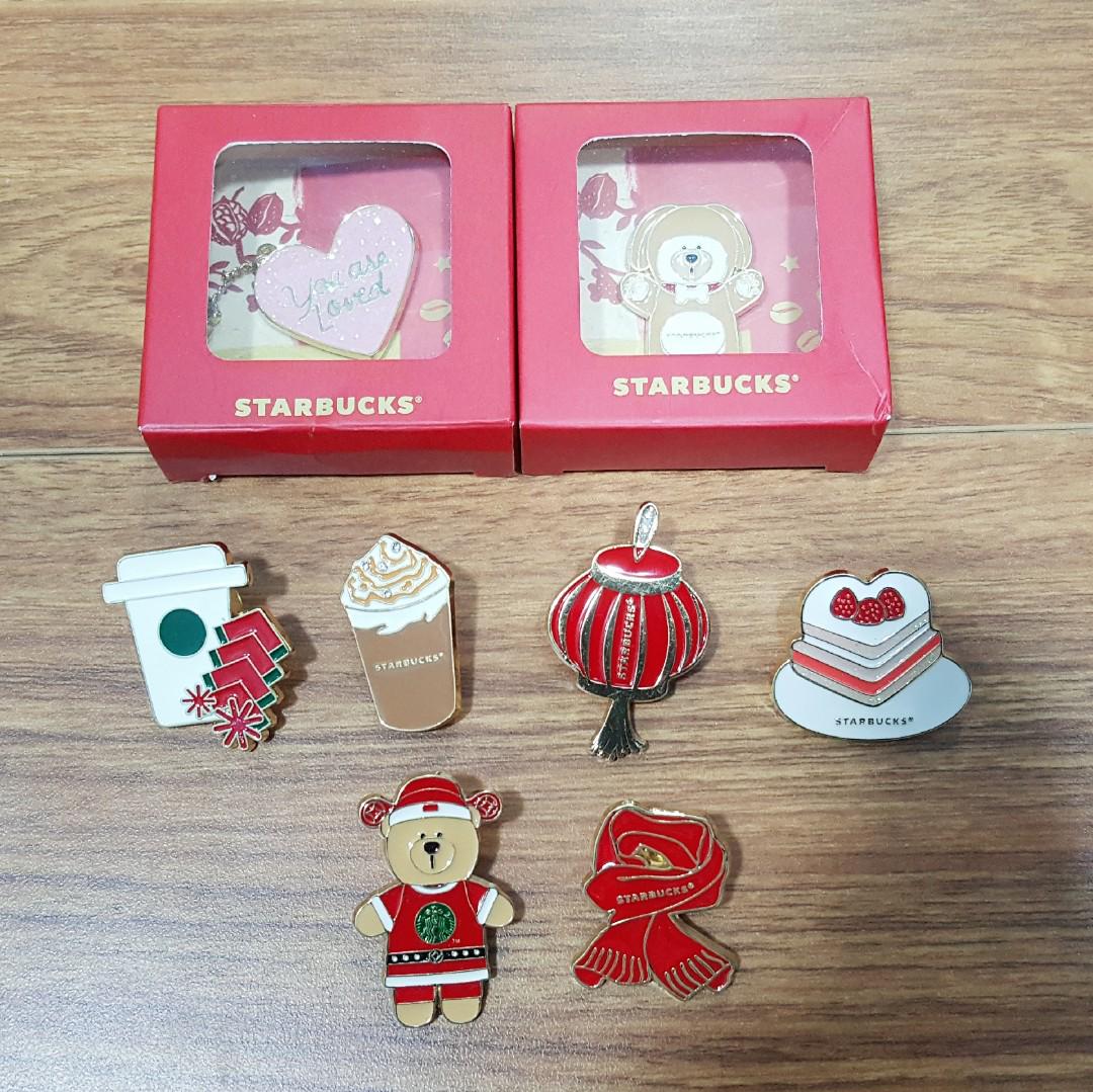 Starbucks Pin, Furniture & Home Living, Home Decor, Vases & Decorative ...