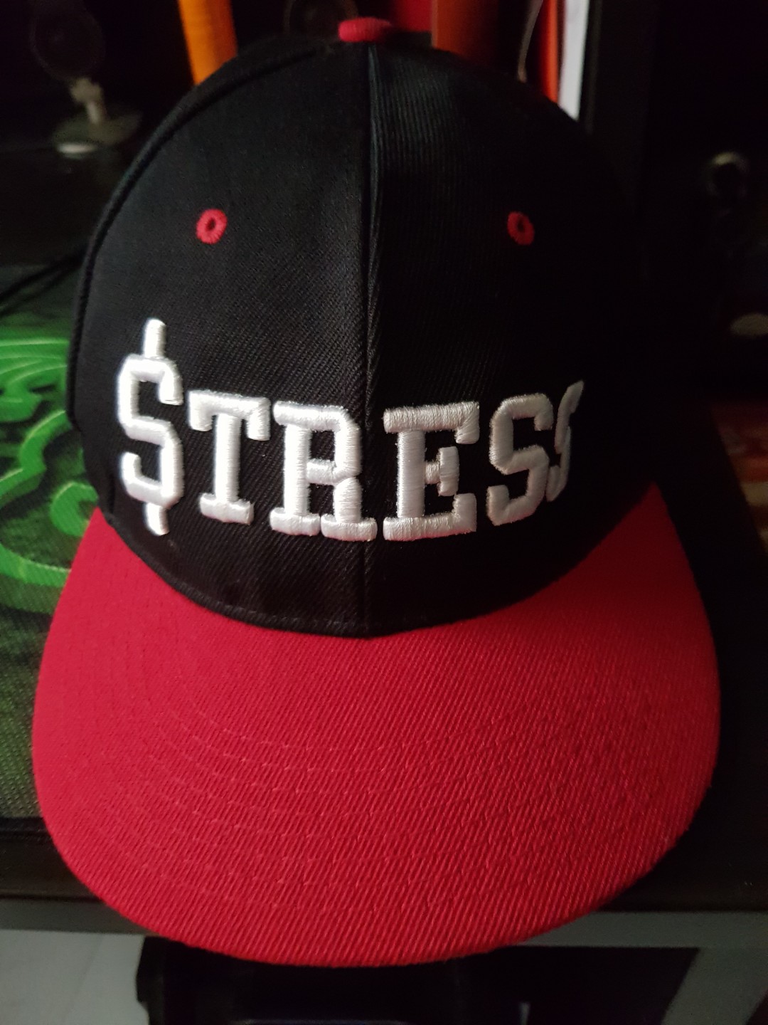 STRESS cap, Hobbies & Toys, Memorabilia & Collectibles, Fan Merchandise ...