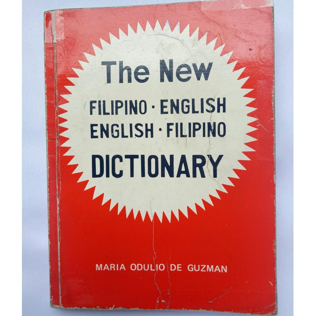 Up Diksiyonaryong Filipino Filipino Dictionary Signed By