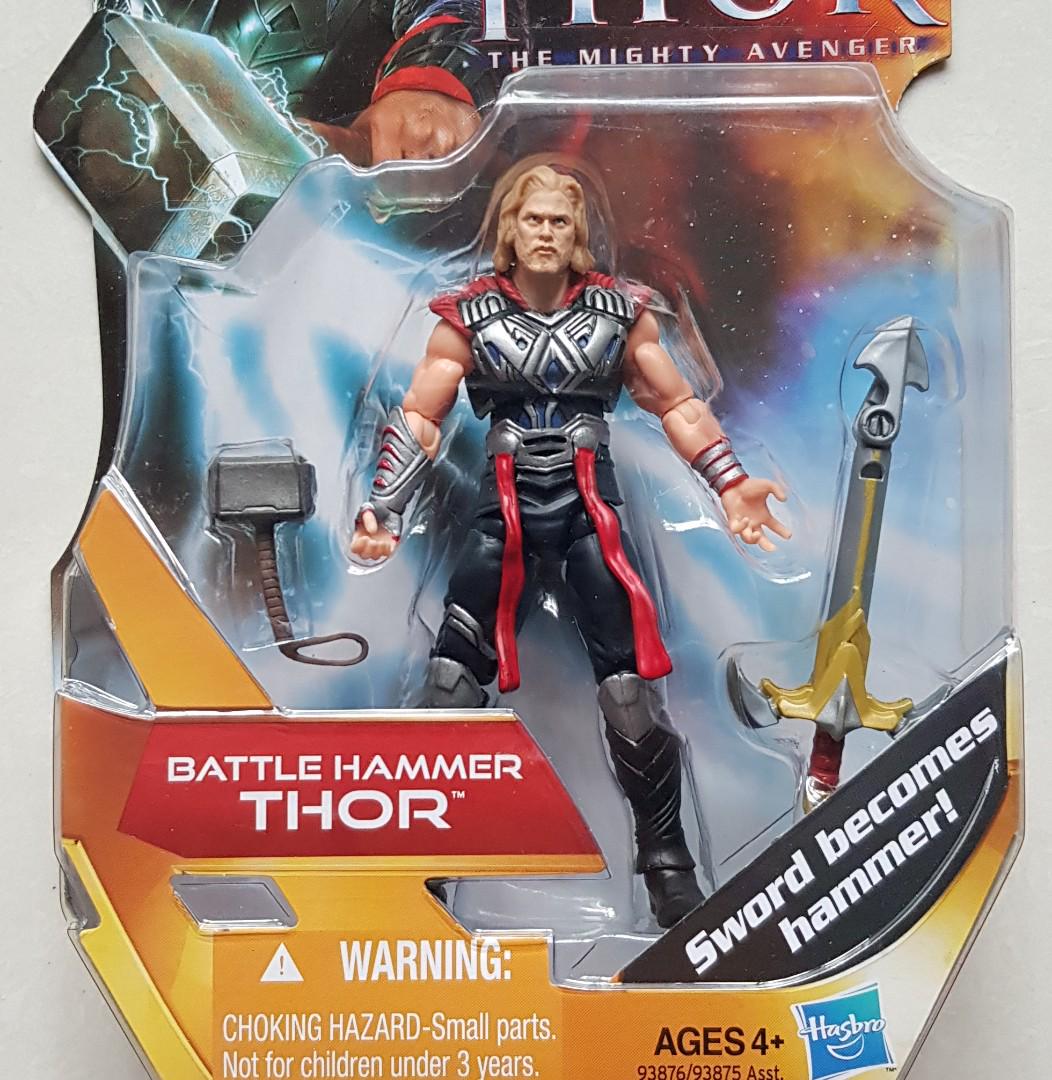 Thor The Mighty Avenger: Battle Hammer Thor, Hobbies & Toys, Toys ...