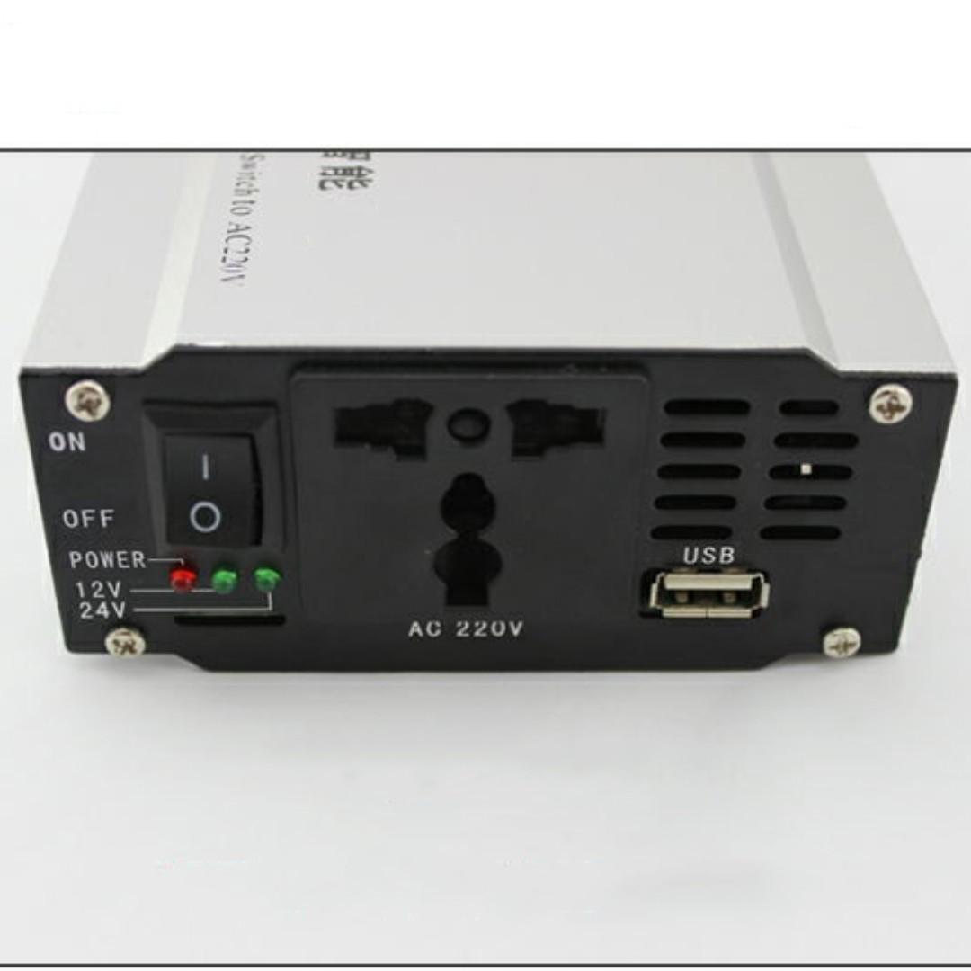 Weidier 1000W 12/24VDC-220VAC Power Inverter 12V 24V 220V, Car ...