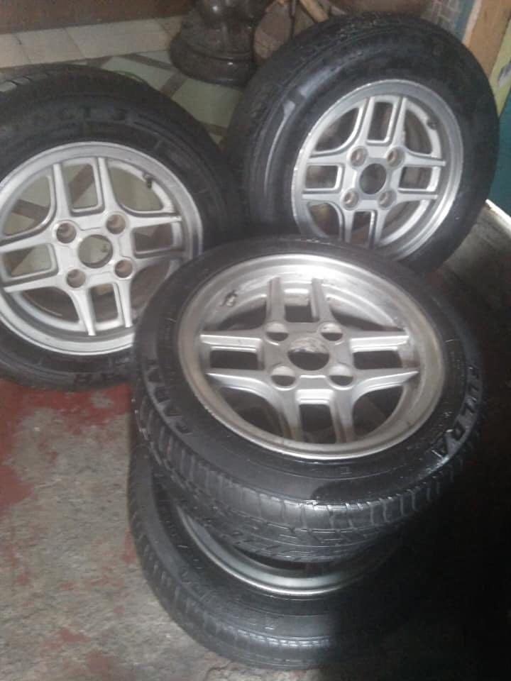 13” TOMS Racing Mags & Tires, Car Parts & Accessories on Carousell