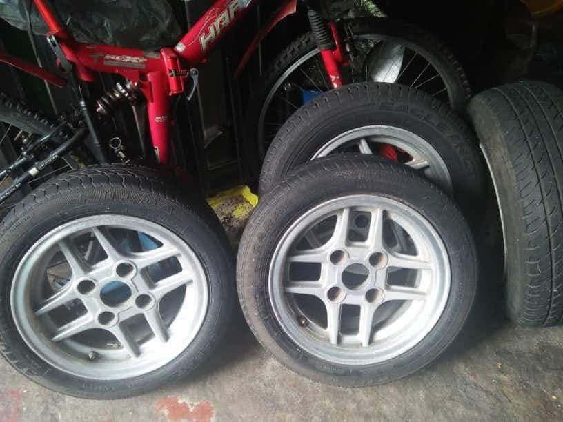 13” TOMS Racing Mags & Tires, Car Parts & Accessories on Carousell