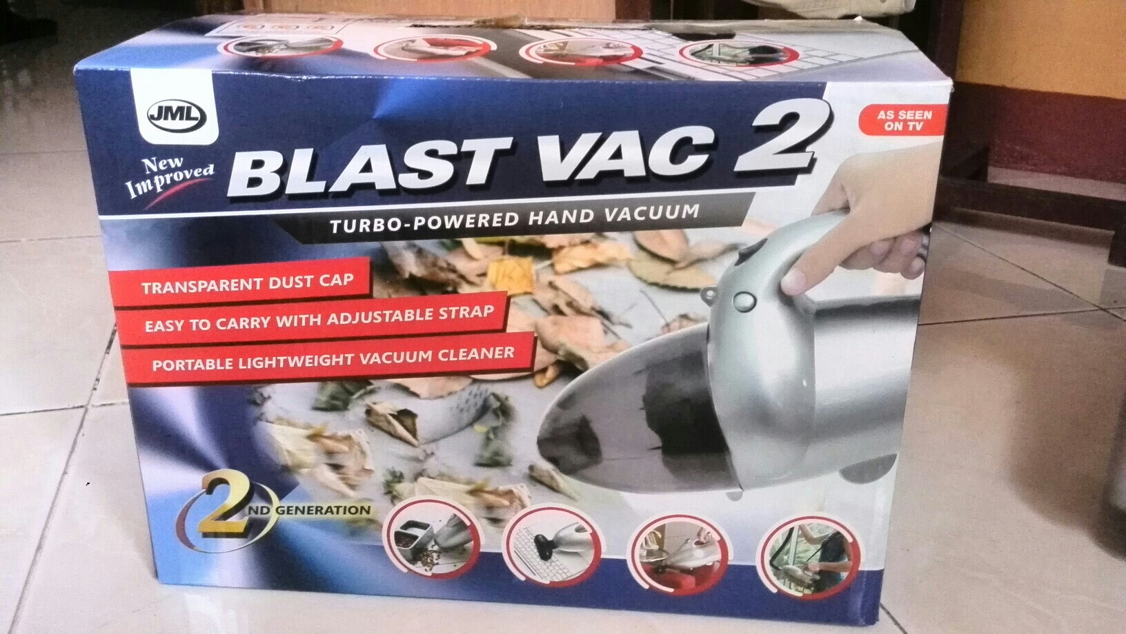 Blast Vac 2 Hand Vacuum, TV & Home Appliances, Kitchen Appliances ...