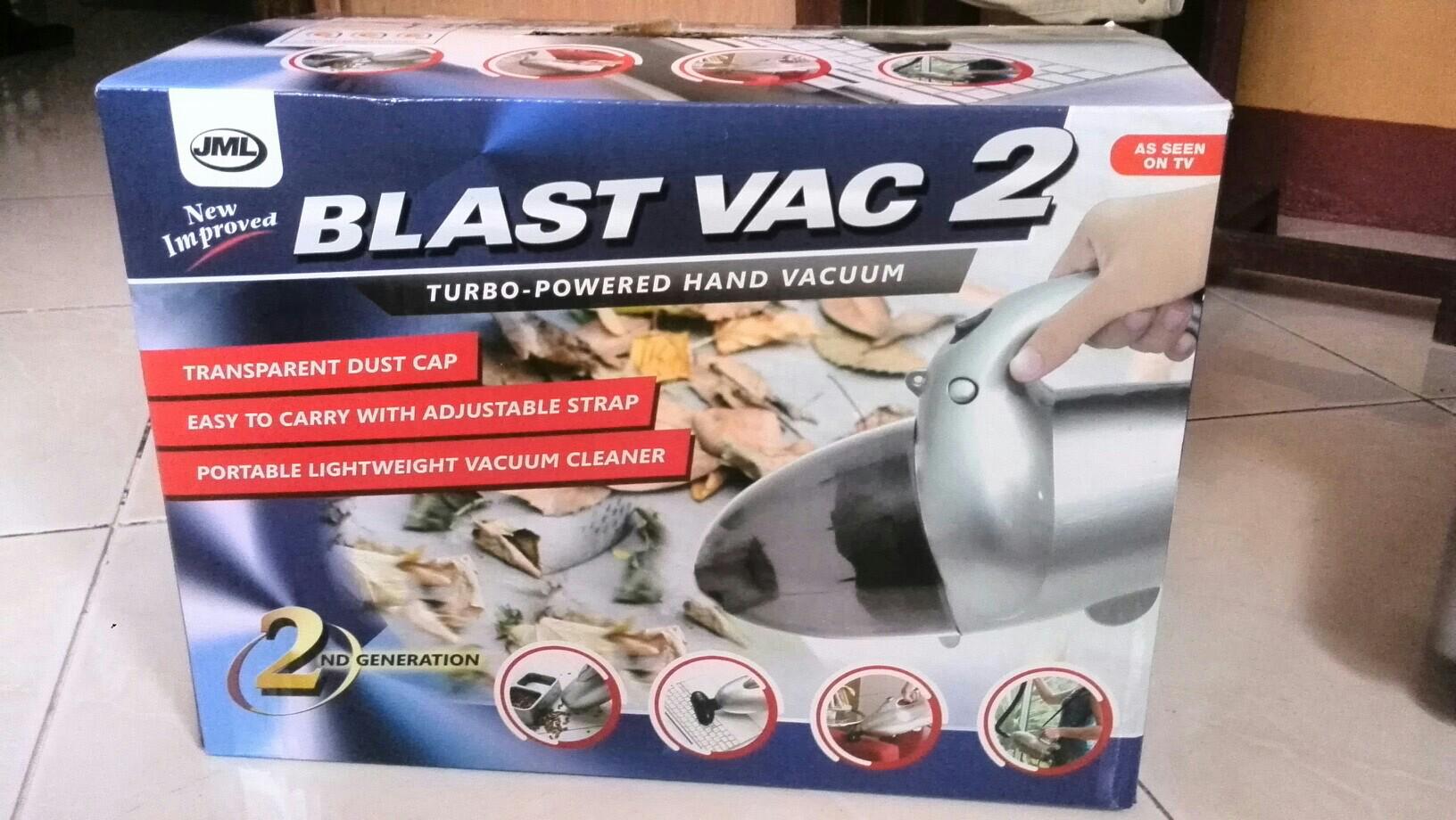 Blast Vac 2 Hand Vacuum, TV & Home Appliances, Kitchen Appliances ...