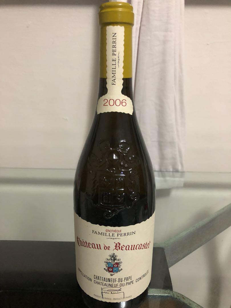 Chateau de Beaucastle Chateauneuf-Du-Pape, Food & Drinks, Beverages on ...