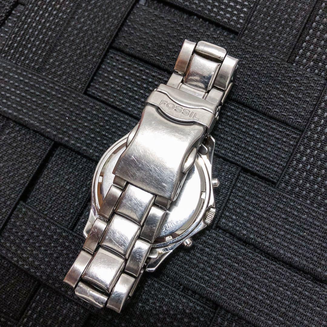 Fossil CH2332 Blue Dial Men's Stainless Steel Bracelet Watch, Men's Fashion, Watches ...