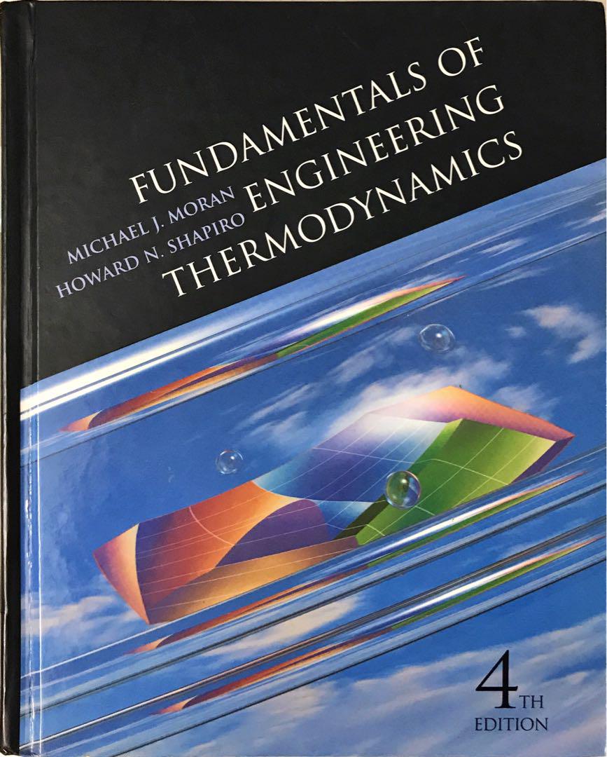 Fundamentals of Engineering Thermodynamics (4th Edition), Hobbies ...