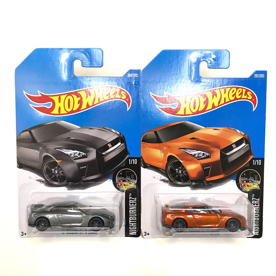 Hot Wheels ‘17 Nissan GT-R R35 grey JDM Wangan Midnight Maximum Tune ...