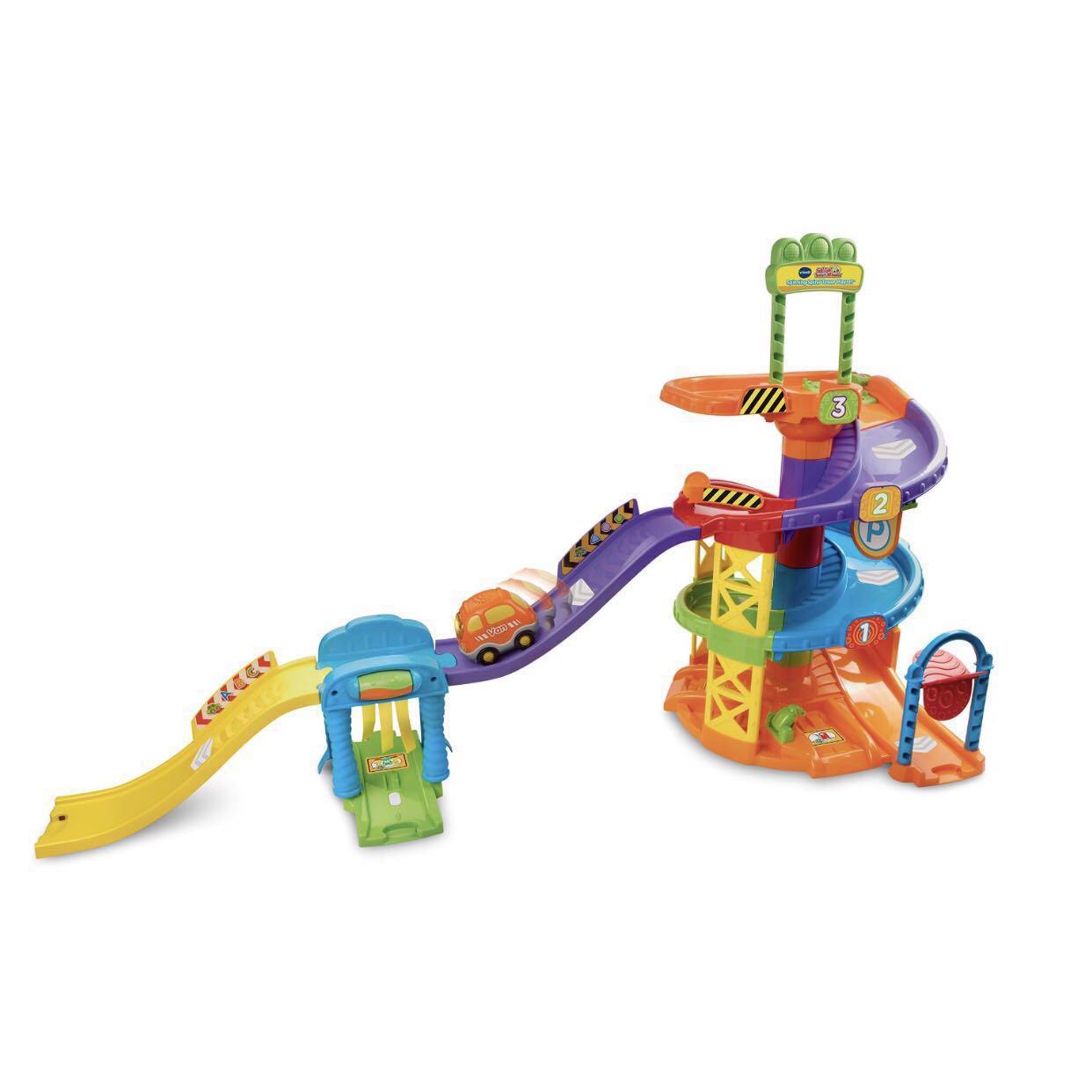 (In-Stock) VTech Go! Go! Smart Wheels Spinning Spiral Tower Playset ...