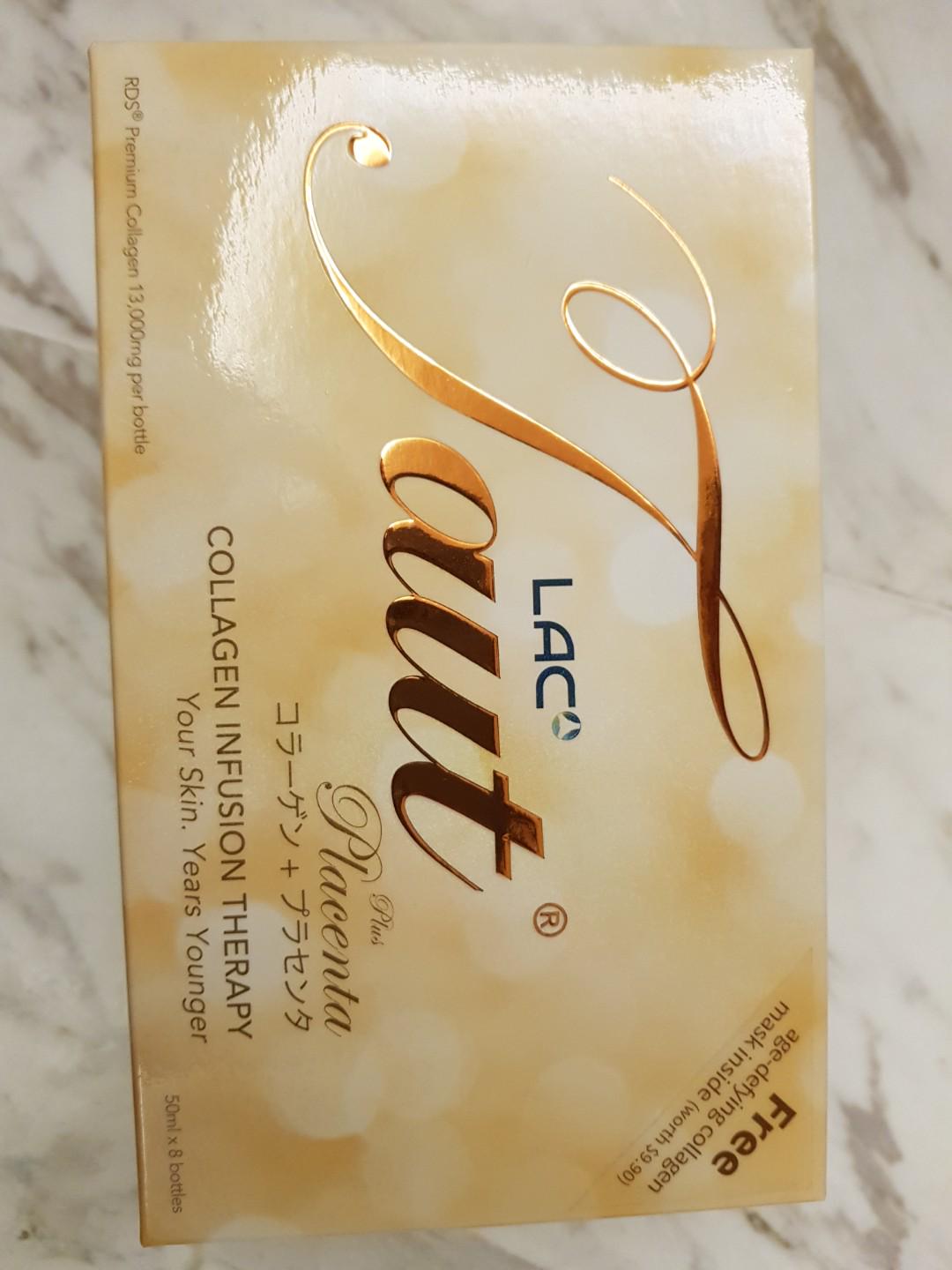 LAC Collagen Placenta Drink with Mask on Carousell