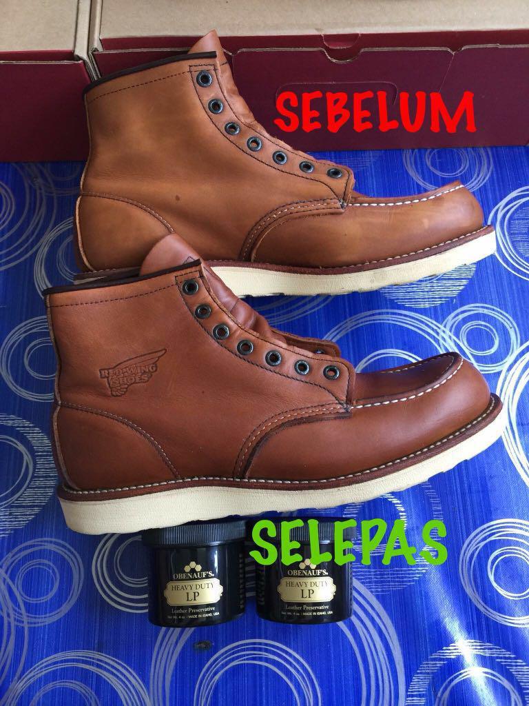 Obenauf Leather Protection / Redwing shoes / kiwi kasut / glove ...