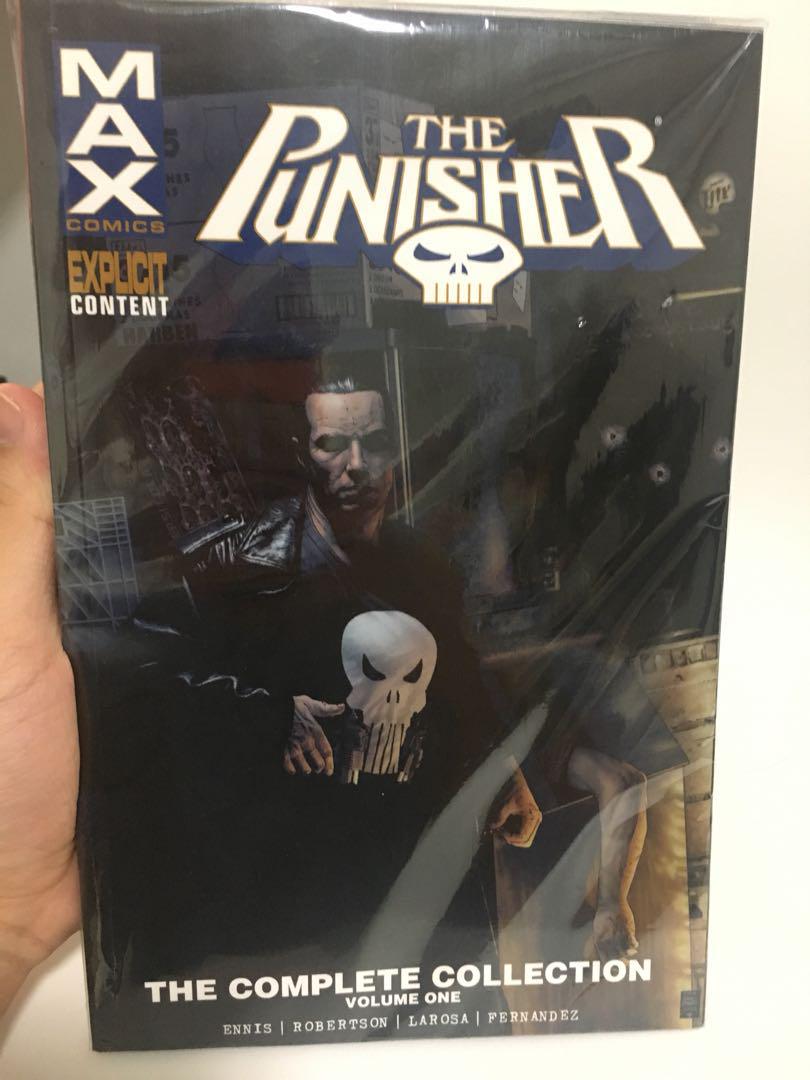 Punisher Max The Complete Collection Volume One, Hobbies & Toys, Memorabilia & Collectibles, Fan ...