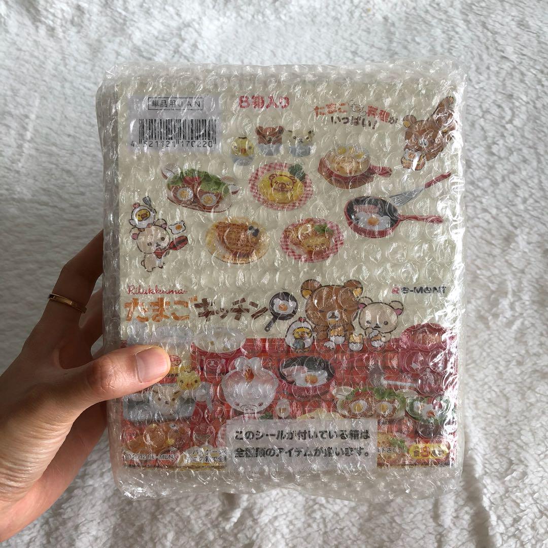 Re-ment Rilakkuma Egg Breakfast, Hobbies & Toys, Toys & Games on Carousell