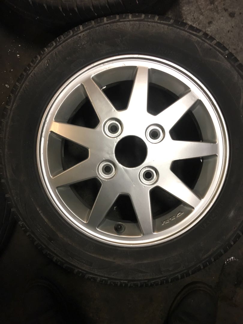 Rim L2S 13 inci, Pcd 110 PnP Kancil, Auto Accessories on Carousell