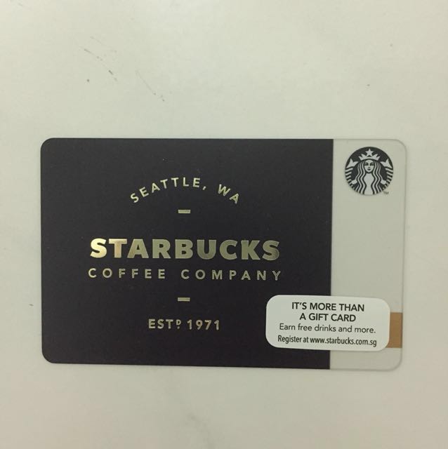 Starbucks Card, Tickets & Vouchers, Vouchers on Carousell