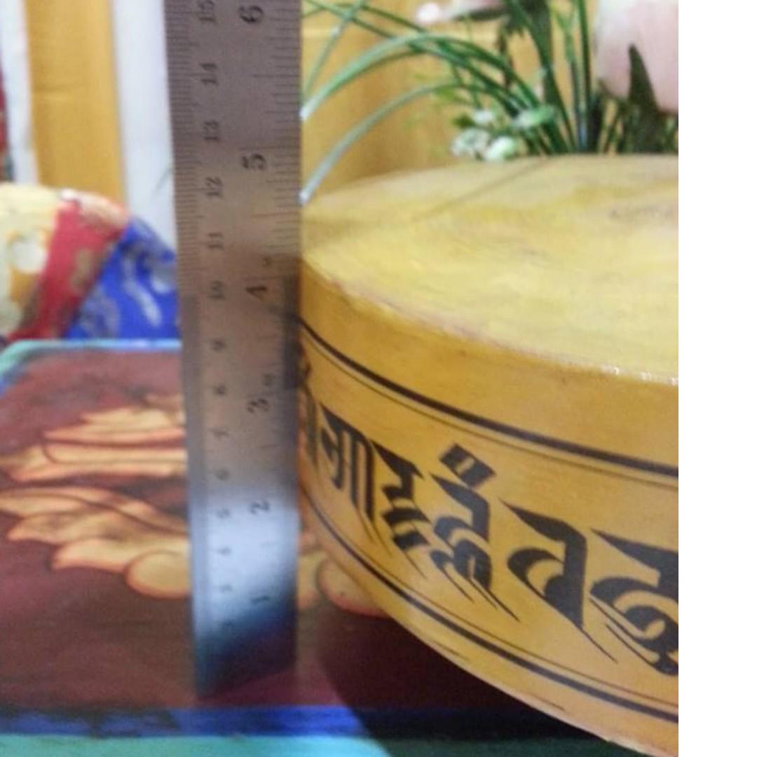Very rare Prayer Wheels or Mani Wheel use by His Eminence Garchen ...
