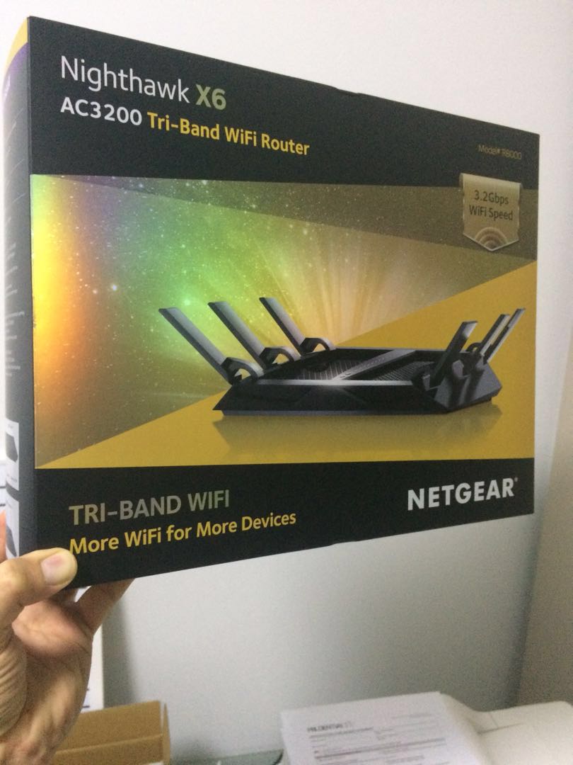 Wifi Router - Netgear Nighthawk X6, Electronics, Computer Parts ...