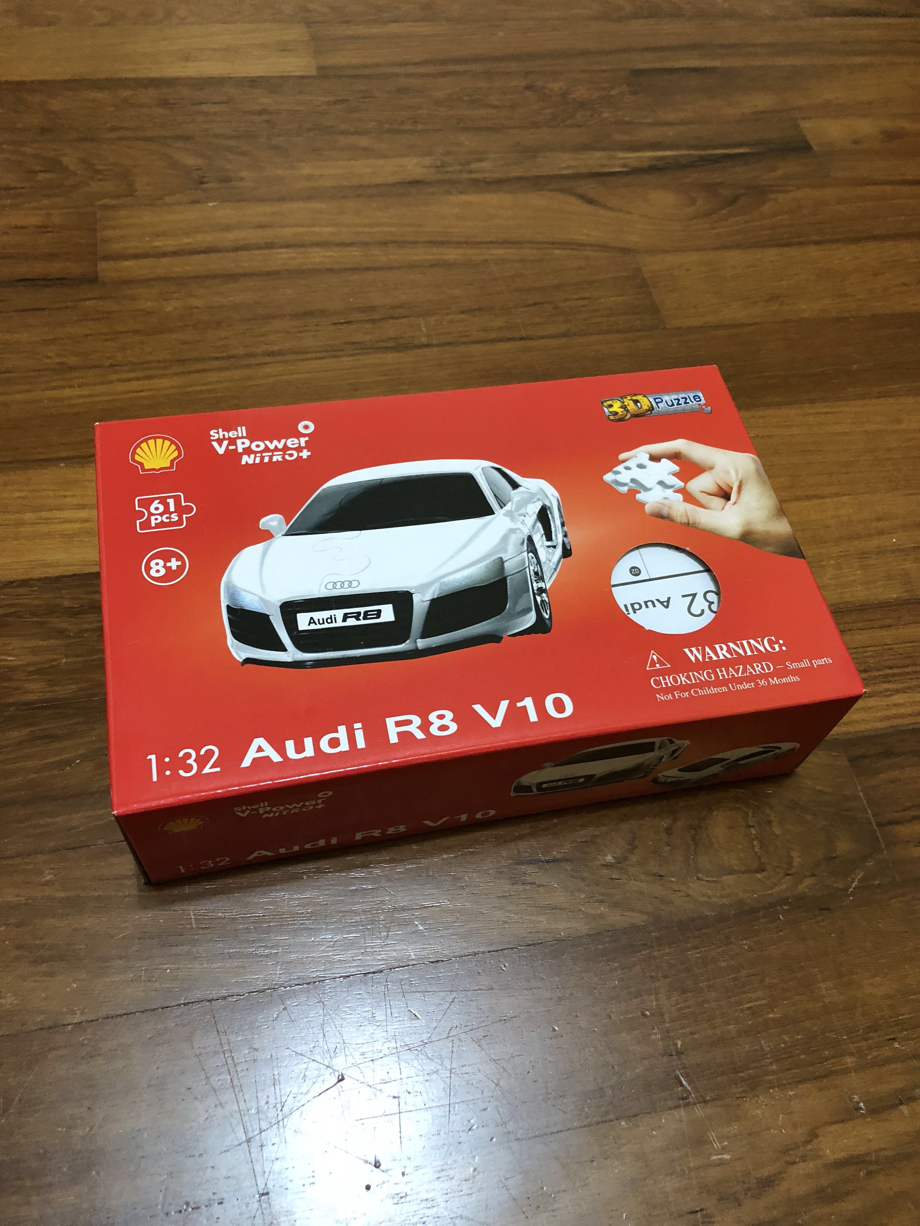 3D Puzzle Audi R8 V10 Figurine, Hobbies & Toys, Toys & Games on Carousell