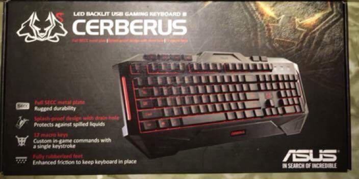 Asus Cerberus Gaming Keyboard, Computers & Tech, Parts & Accessories ...