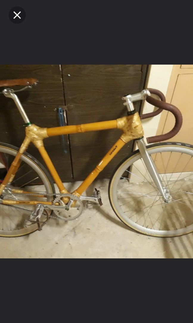bambike bamboo fixed gear, Sports Equipment, Bicycles & Parts, Bicycles ...