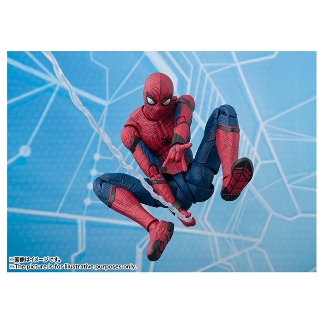 Bandai S.H.Figuarts (Spiderman) Spider-Man (Homecoming) SHF, Hobbies ...