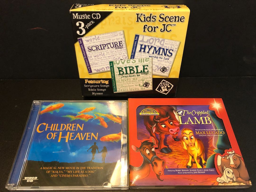 Bible Songs CD & 2 Good Movies, Hobbies & Toys, Music & Media, CDs ...