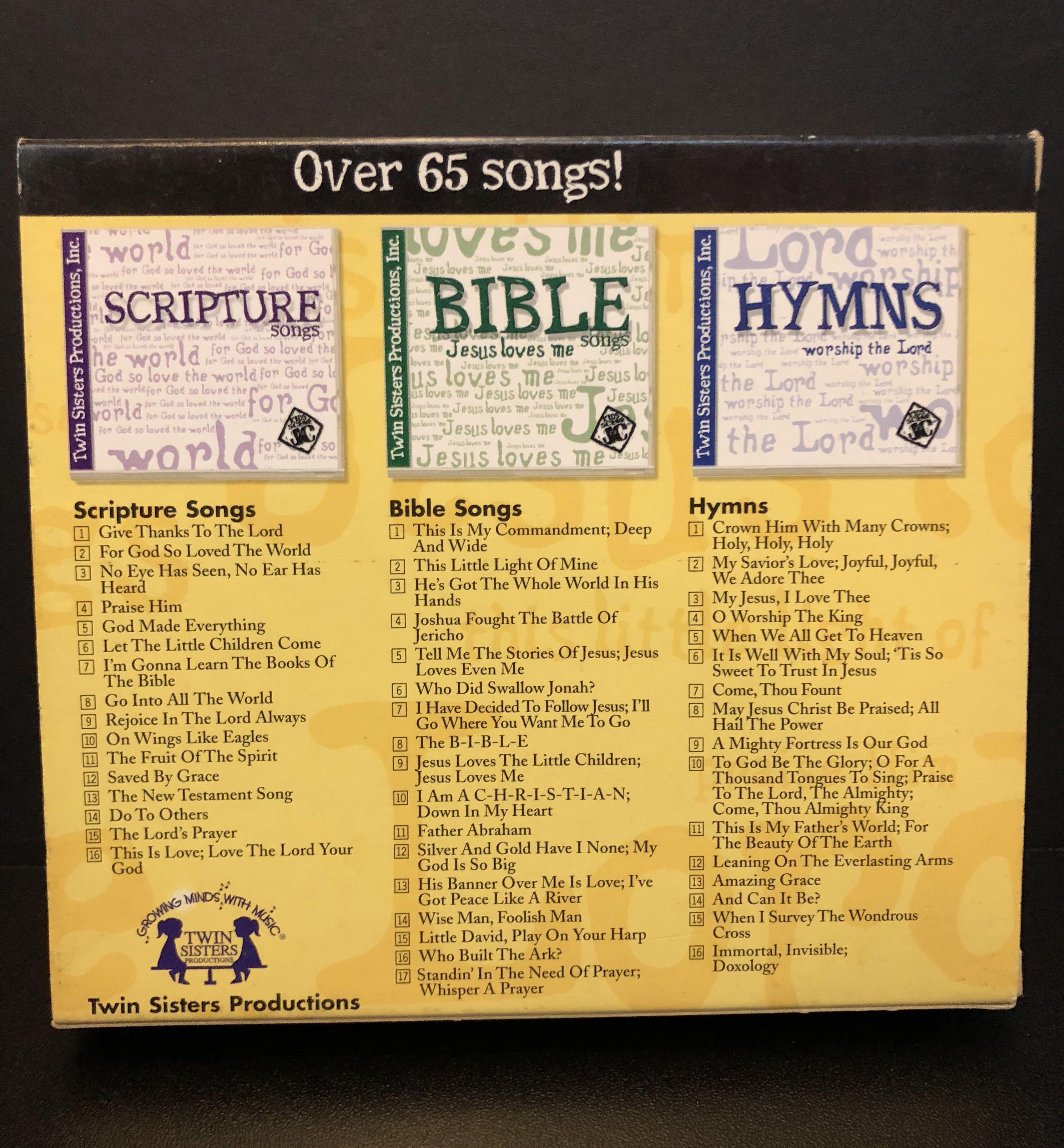 Bible Songs CD & 2 Good Movies, Hobbies & Toys, Music & Media, CDs ...