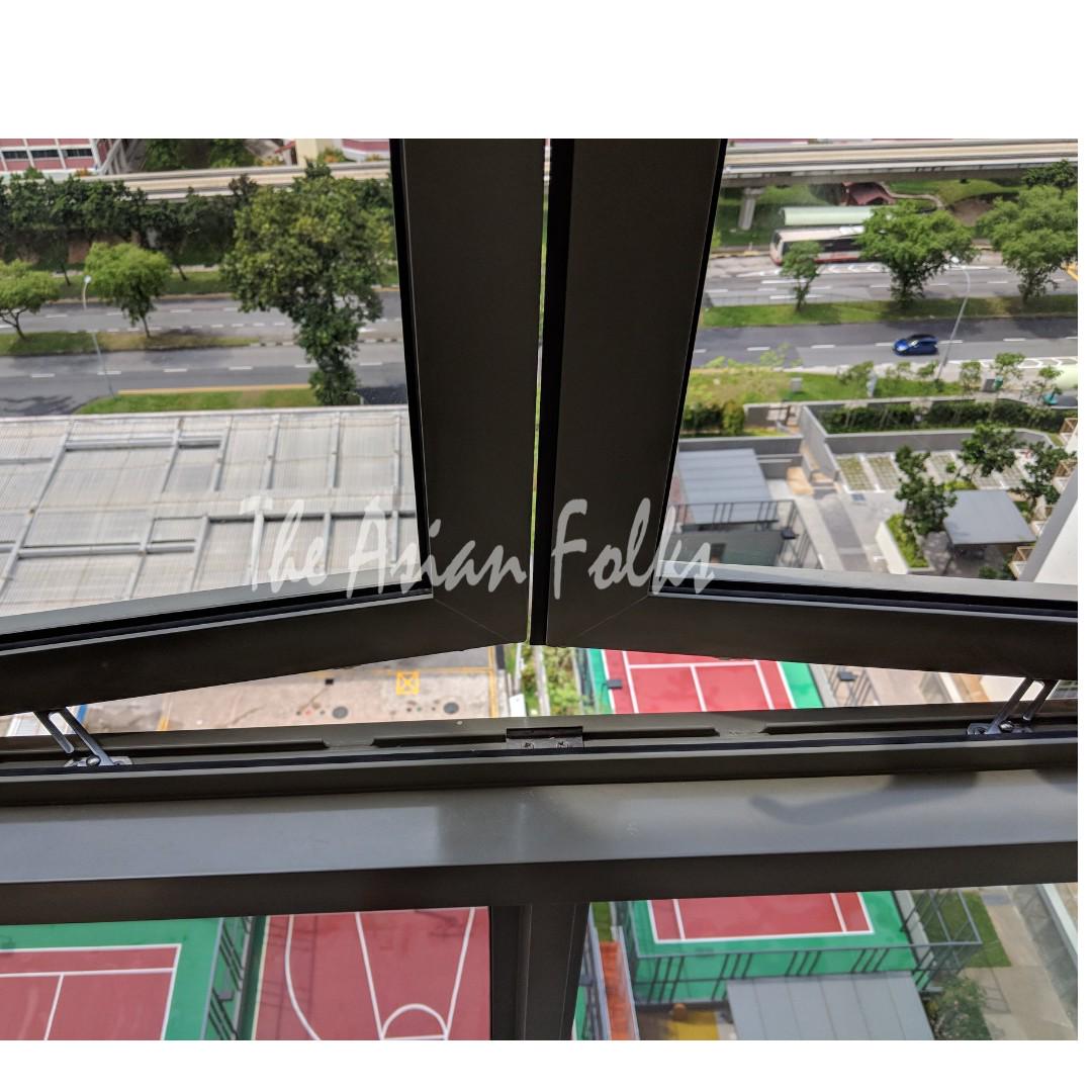 BN Hidden UPVC window Restrictor/ child safety latch, lock For HDB BTO ...