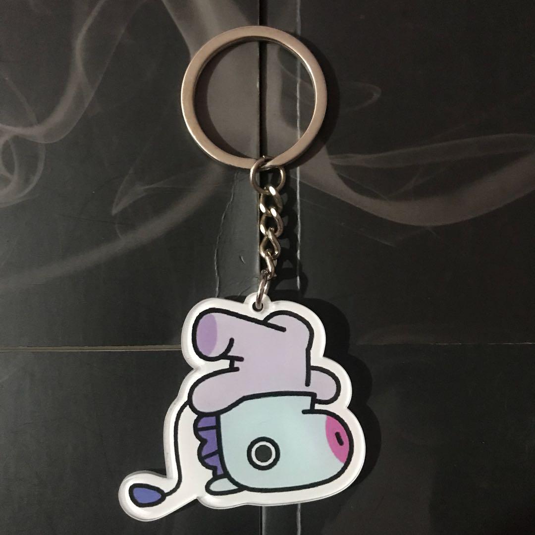 BT21 MANG Keychain, Hobbies & Toys, Memorabilia & Collectibles, Fan ...