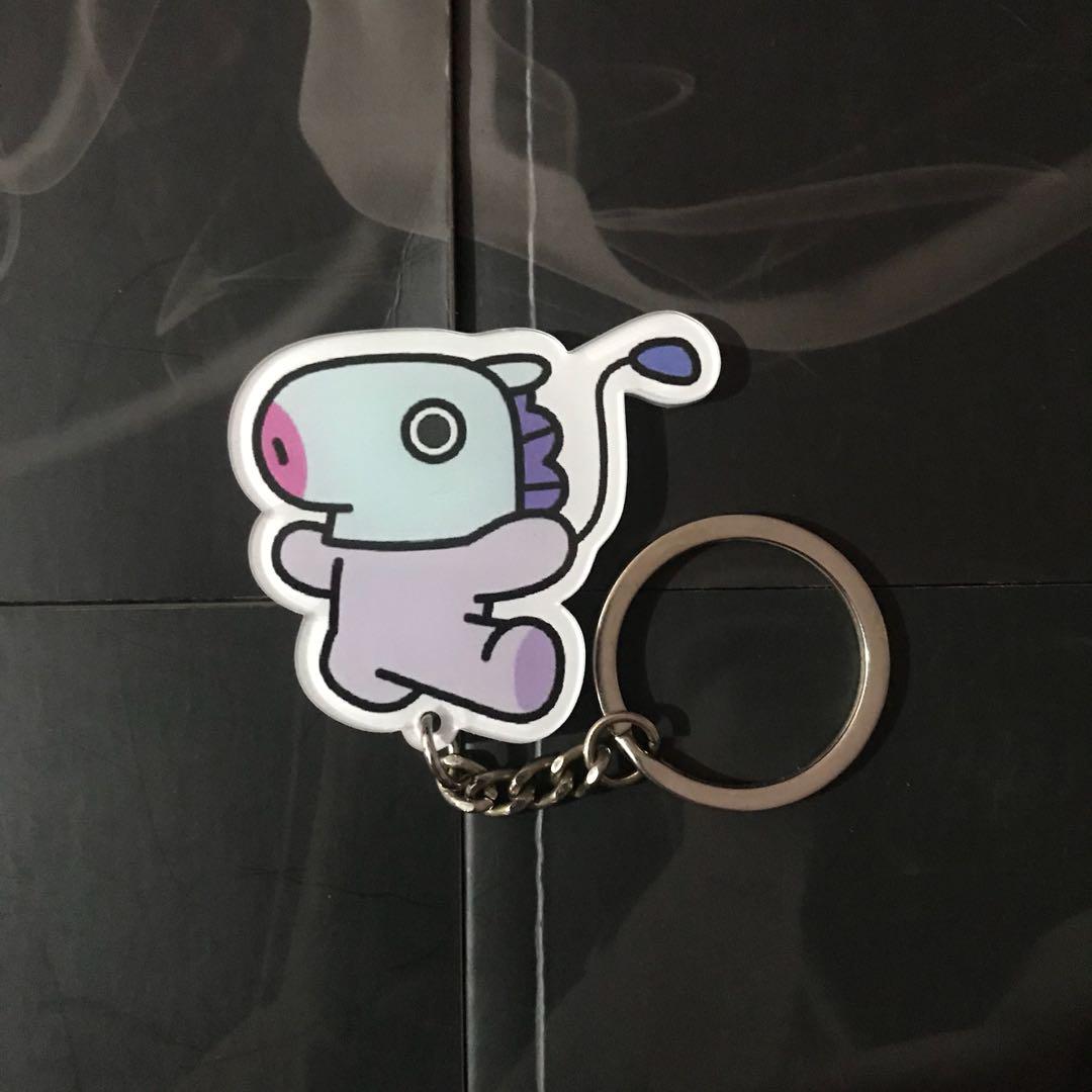 BT21 MANG Keychain, Hobbies & Toys, Memorabilia & Collectibles, Fan ...