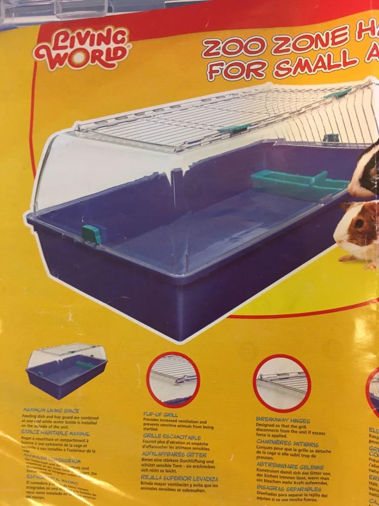 Cage for small animals (Living world, zoo zone habitat), Pet Supplies ...