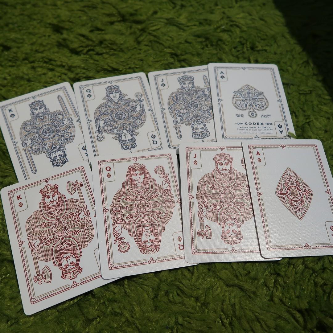 Codex Playing Cards, Hobbies & Toys, Toys & Games on Carousell