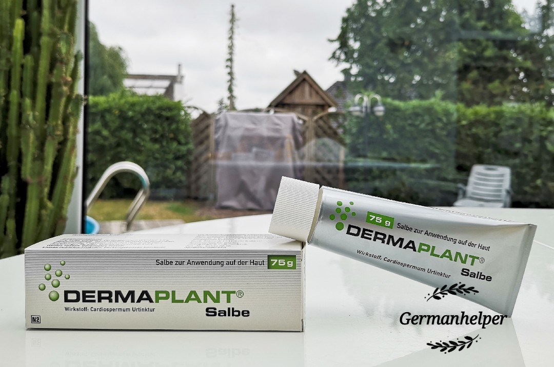 德國Dermaplant天然中藥草本濕疹/ 過敏性皮炎軟膏, 健康及營養食用品, 健康補充品, 健康補充品 - 維他命及補充品 - Carousell