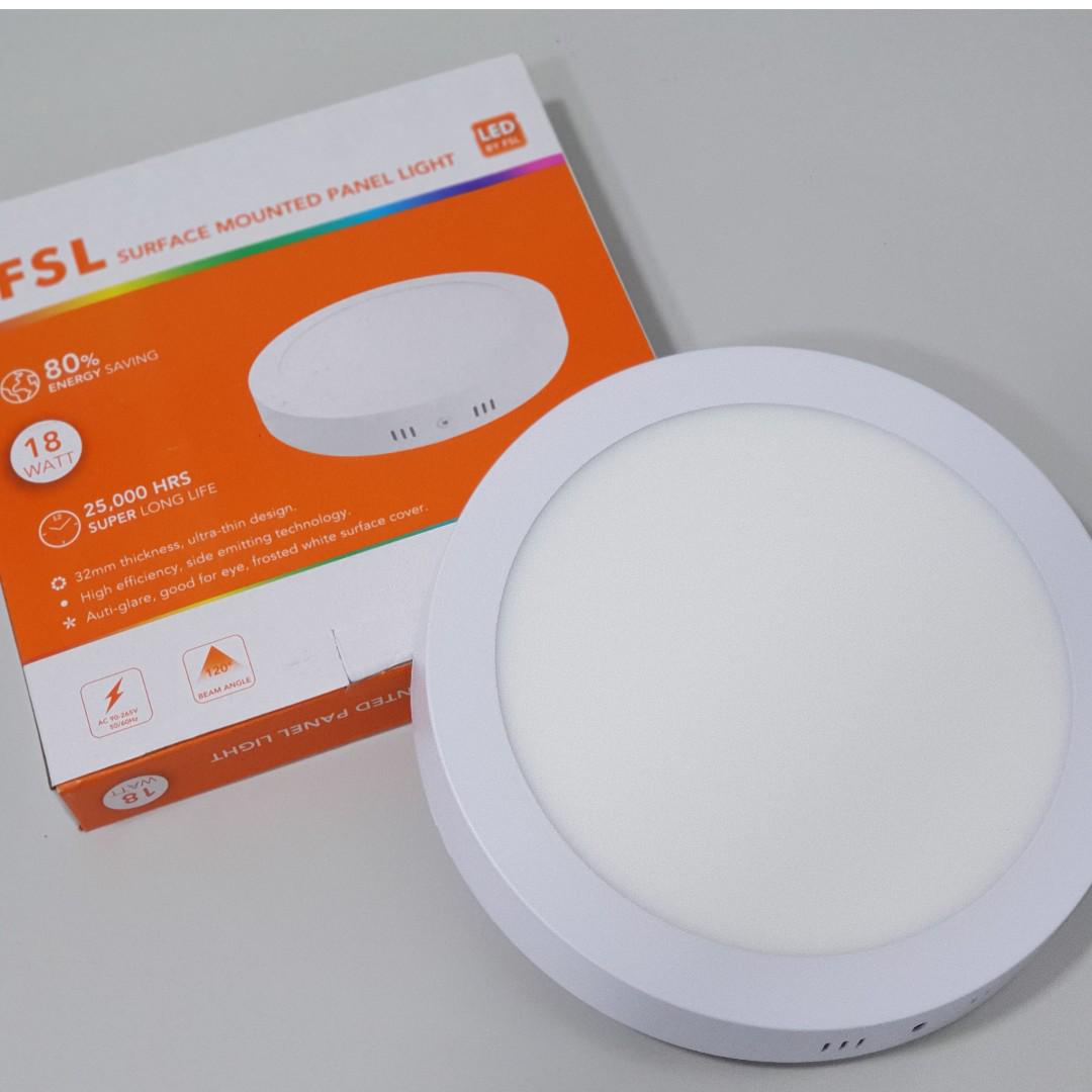 [FSL] [18 watt] Square or Round Surface Mounted LED Panel Light ...