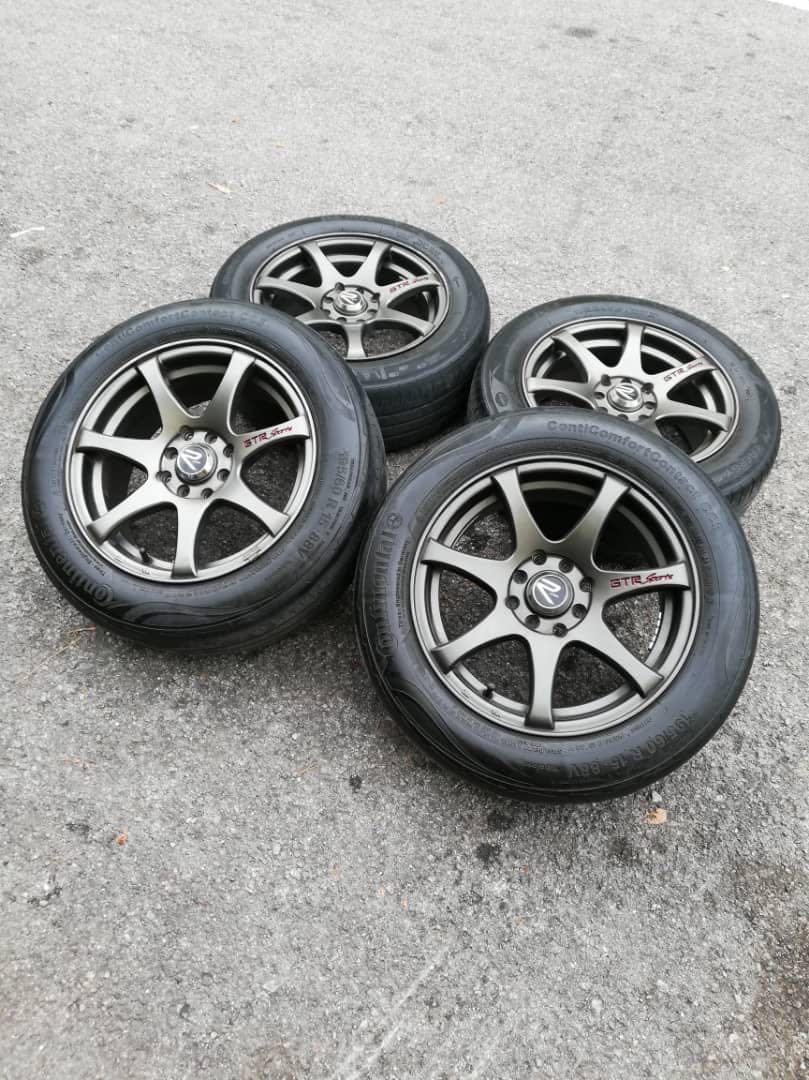 Gtr sport 15 inch sports rim proton iriz tyre 70%. *morah morah je ... Gtr sport 15 inch sports rim proton iriz tyre 70%. *morah morah je ...