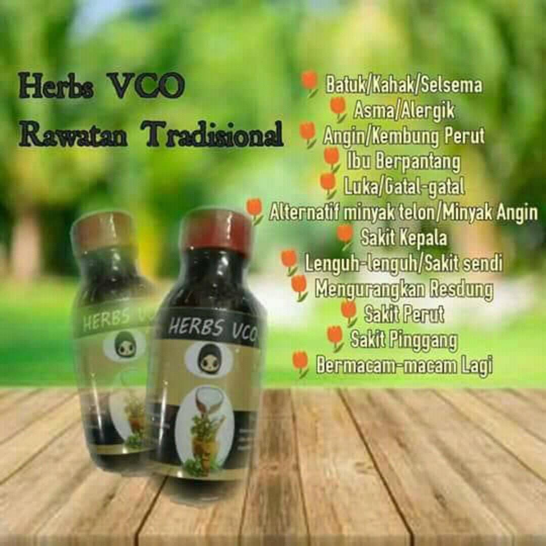 Herbs VCO Pecah Kahak, Health & Nutrition, Health Supplements, Vitamins ...
